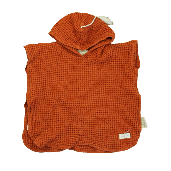 Coco Village | Shirts & Tops | Coco Village Unisex Rust Poncho Size 824 ...